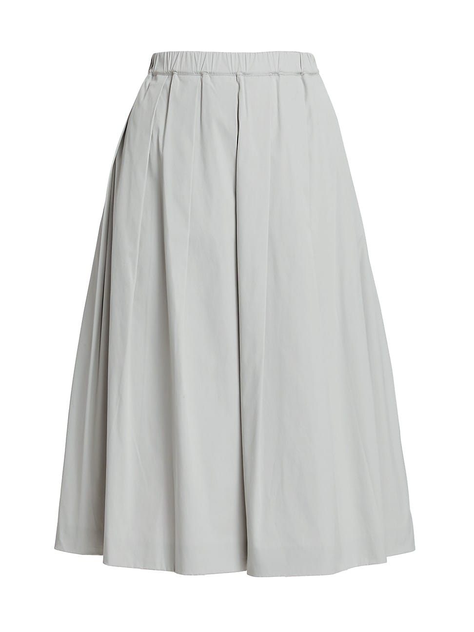 Fabiana Filippi Pleated Balloon Skirt In Grigio Chiaro - 70% Off